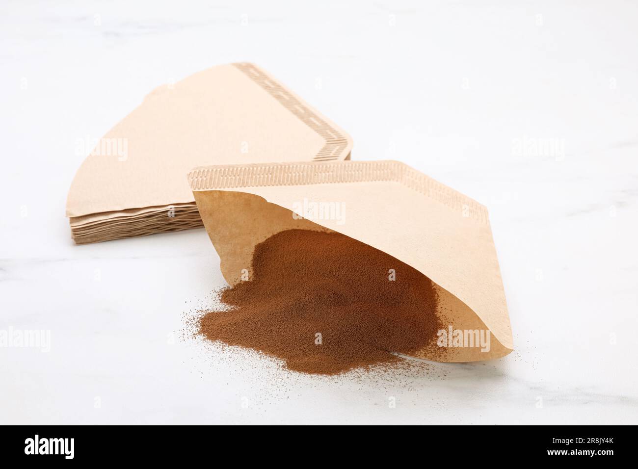Coffee powder filter paper hi-res stock photography and images - Alamy