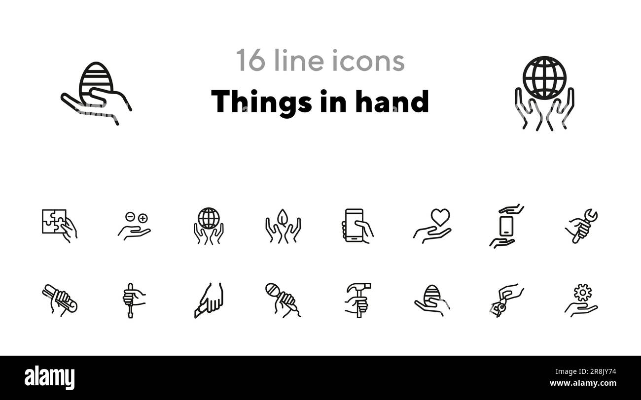 Egg in hand paper Cut Out Stock Images & Pictures - Alamy