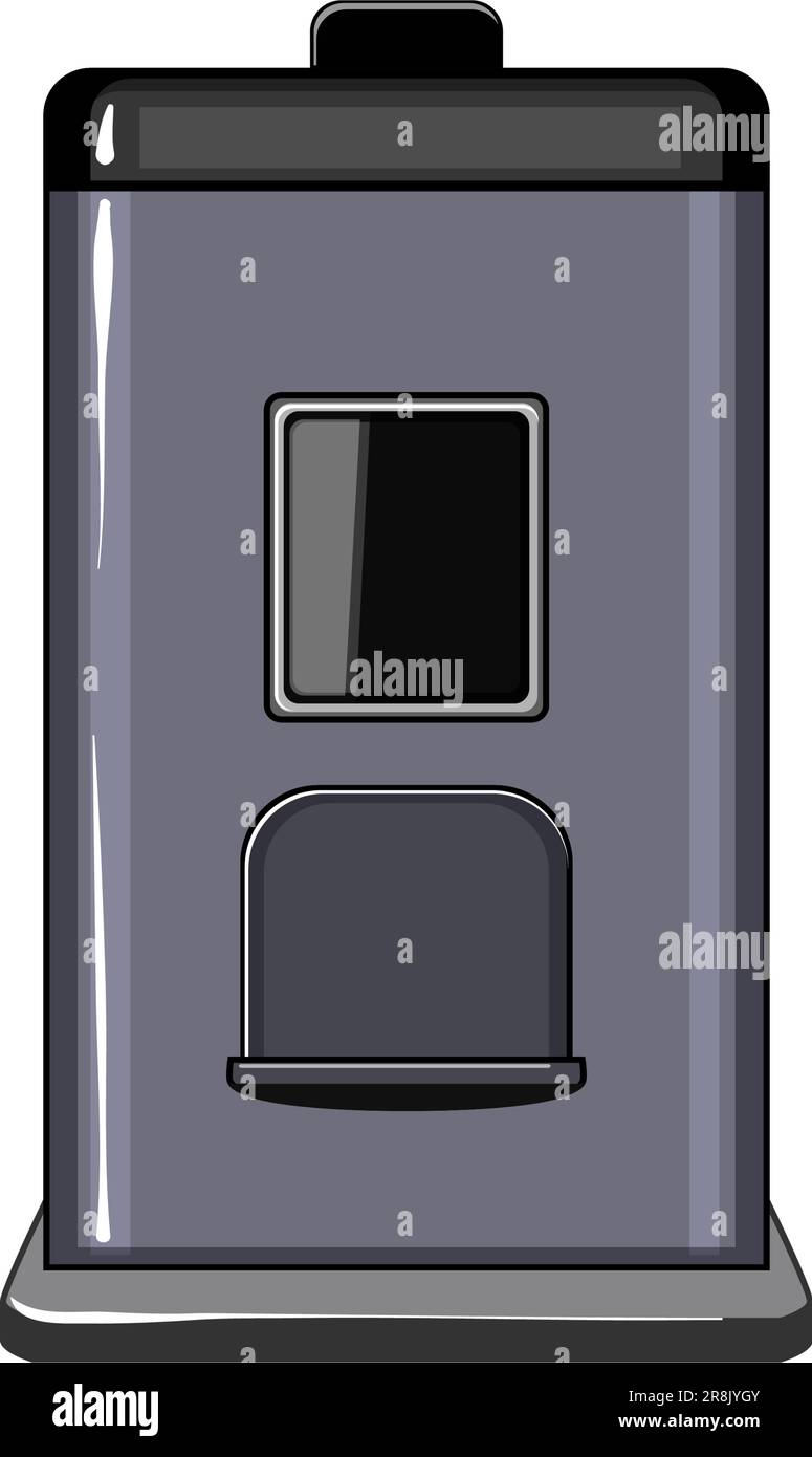 caffeine capsule coffee maker cartoon vector illustration Stock Vector ...