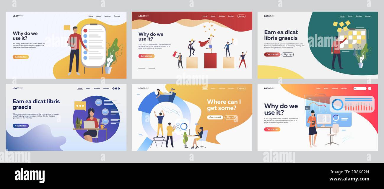 Successful management set Stock Vector Image & Art - Alamy