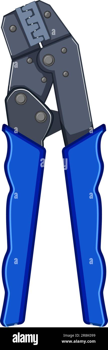 wire crimper tool cartoon vector illustration Stock Vector Image & Art ...