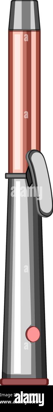 beauty curling hair cartoon vector illustration Stock Vector Image ...