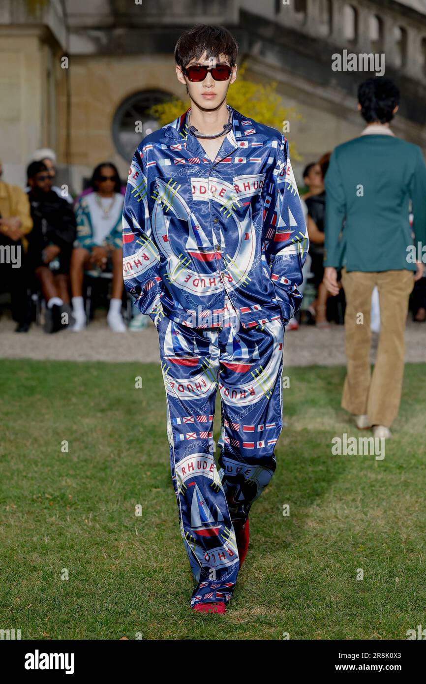 Paris, Frankreich. 21st June, 2023. RHUDE Spring Summer 2024 Runway ...