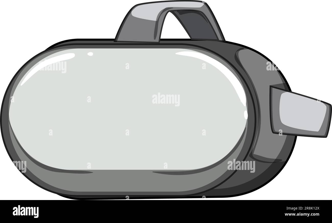 reality vr glasses cartoon vector illustration Stock Vector Image & Art ...