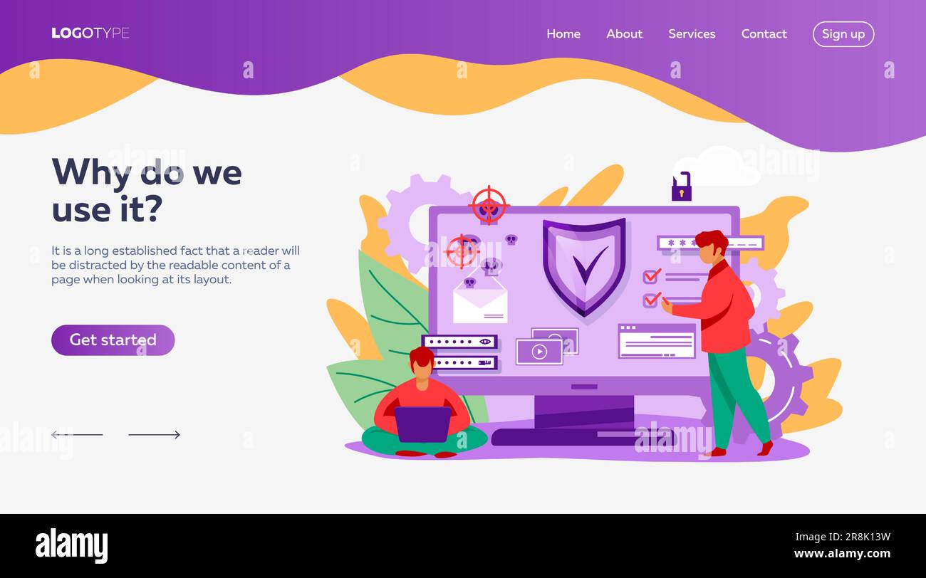 Personal digital security Stock Vector Image & Art - Alamy