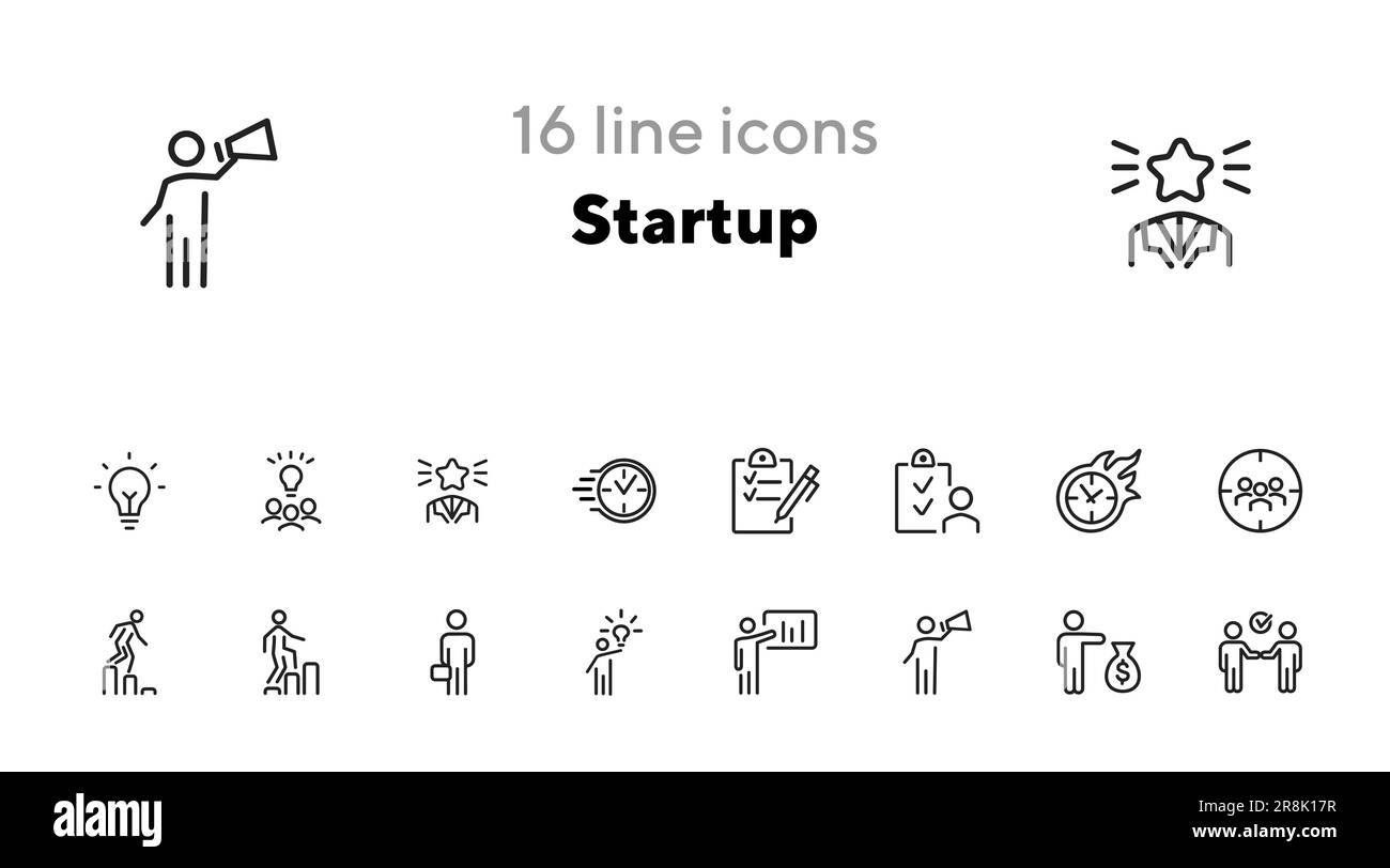 Audience startup Stock Vector Images - Alamy