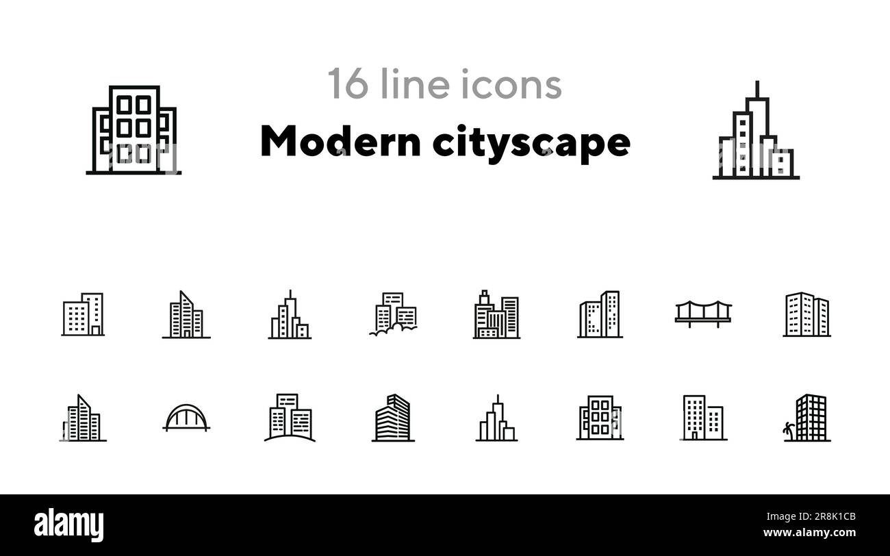 Cityscape technology Stock Vector Images - Alamy