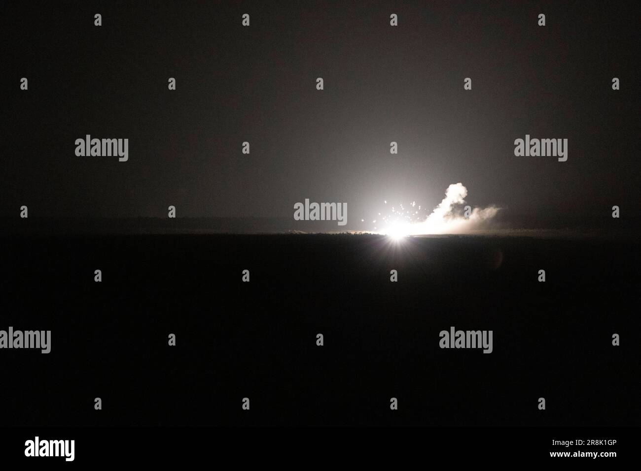 U.S. Marines with 2nd Air Naval Gunfire Liaison Company and elements ...