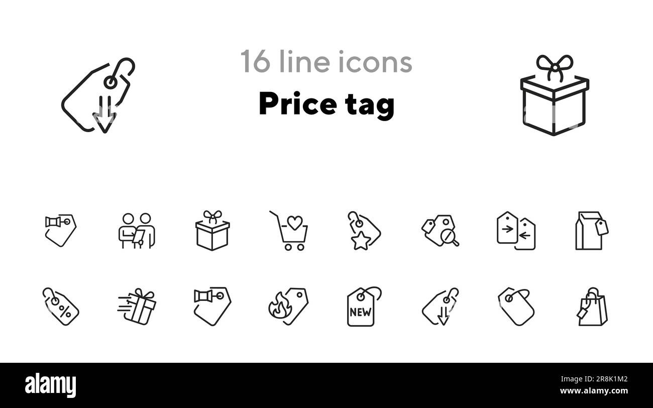 Price tag icon Stock Vector Image & Art - Alamy