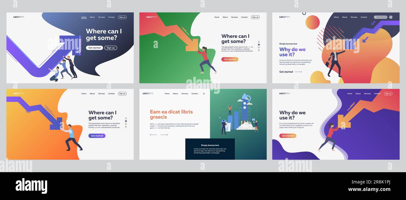 Crisis management set Stock Vector Image & Art - Alamy