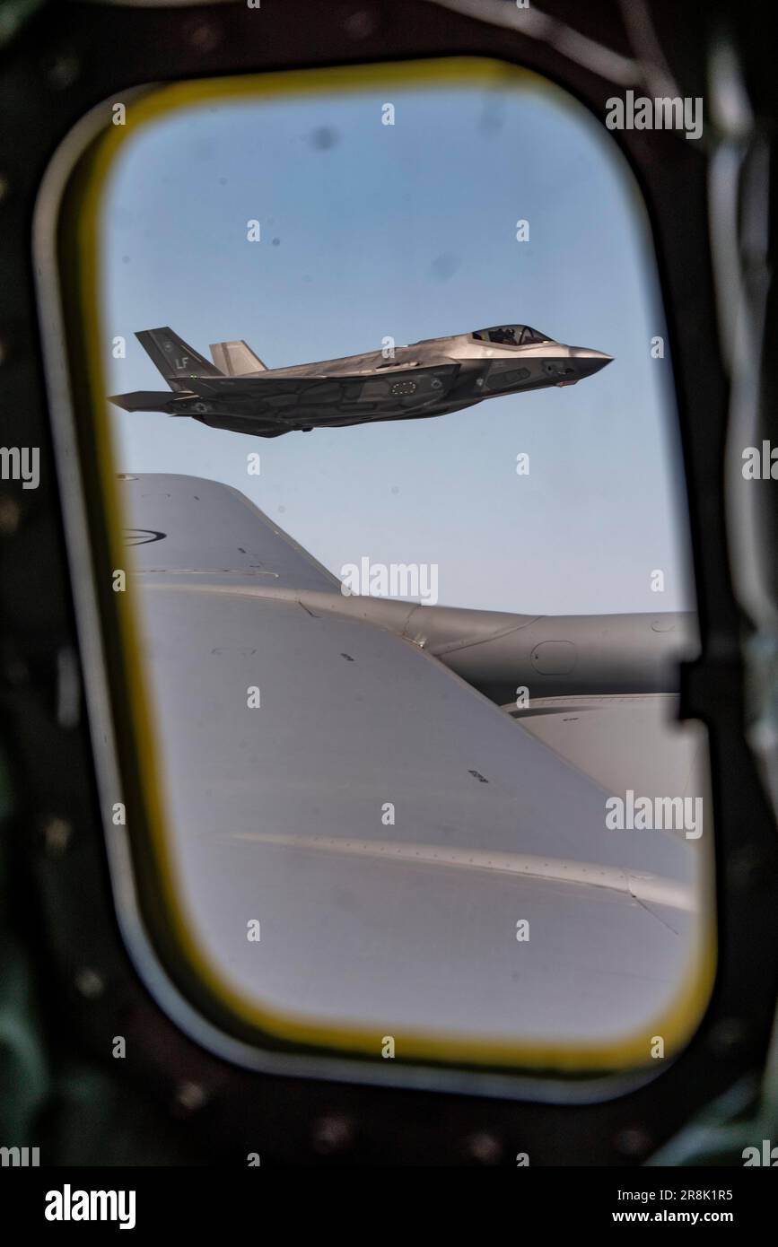 A U.S. Air Force F-35A Lightning II from Luke Air Force Base, Ariz ...