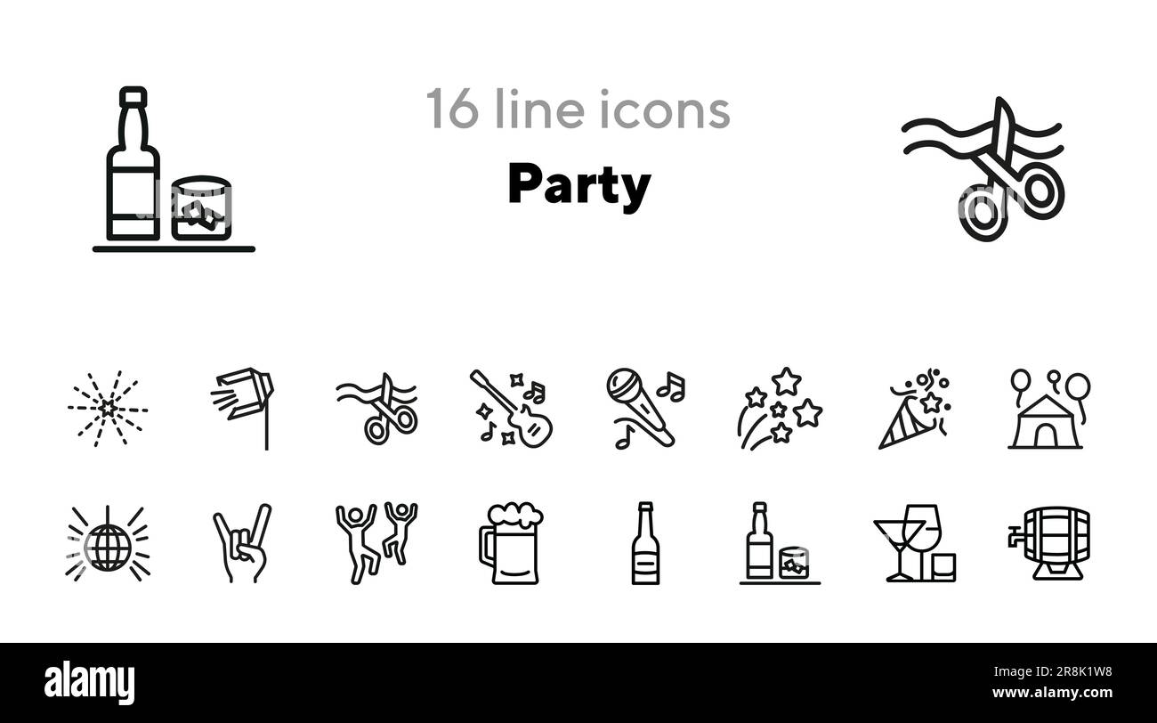 Big gesture icon flat Cut Out Stock Images & Pictures - Alamy