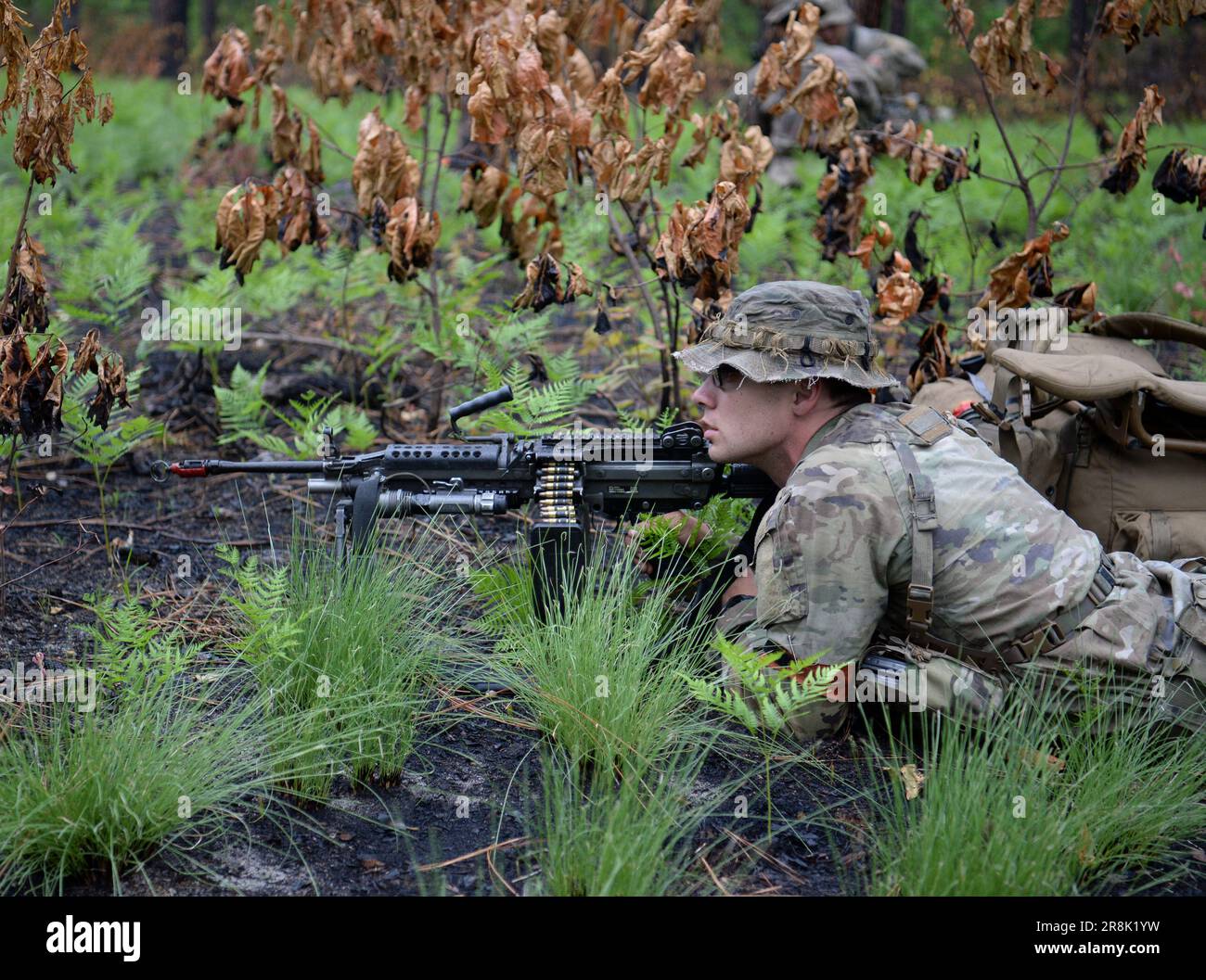 A Special Forces candidate assigned to the U.S. Army John F. Kennedy ...
