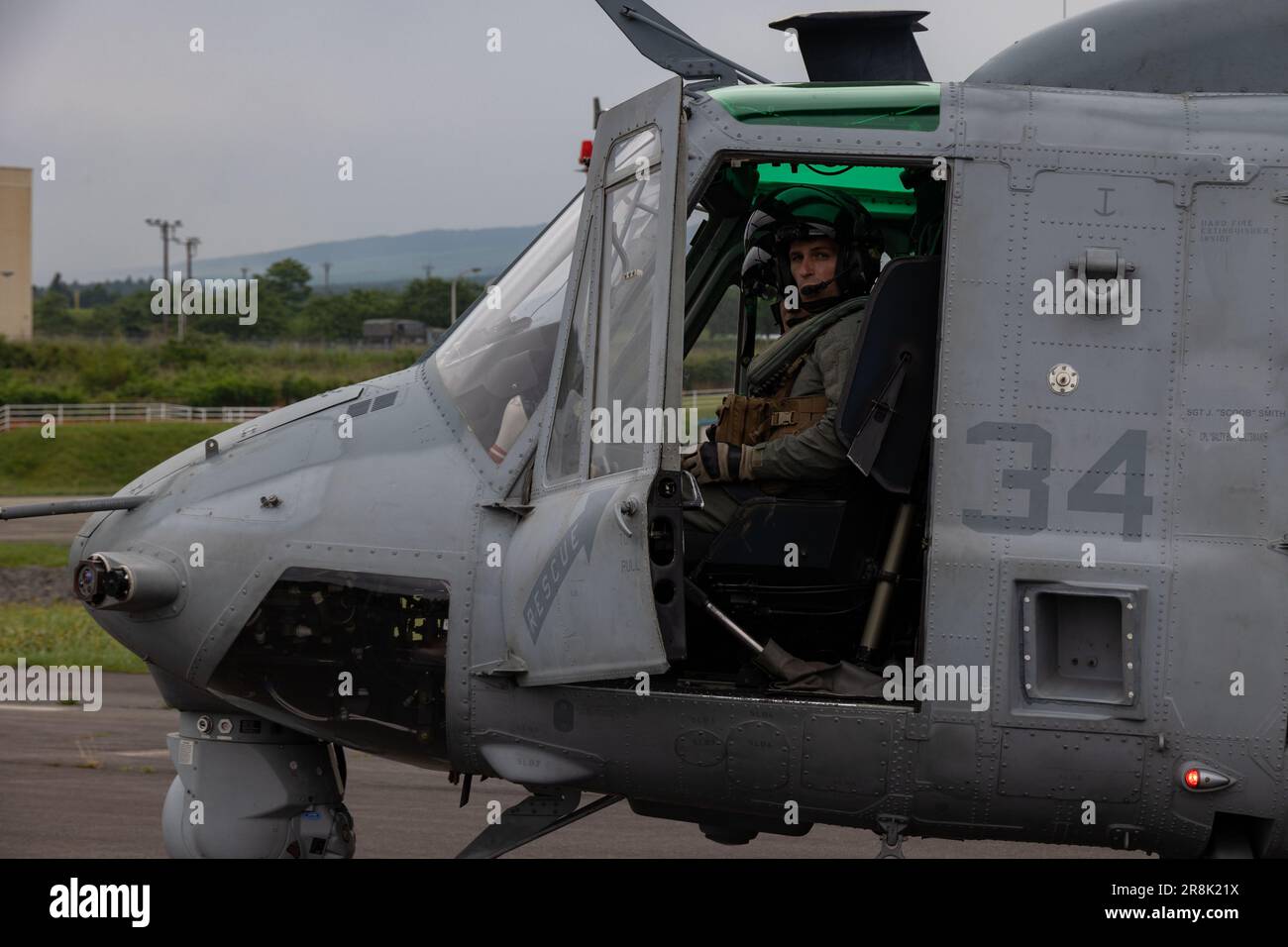 U.S. Marine Corps Capt. Erik Shinkle, a UH-1Y Venom pilot with Marine ...