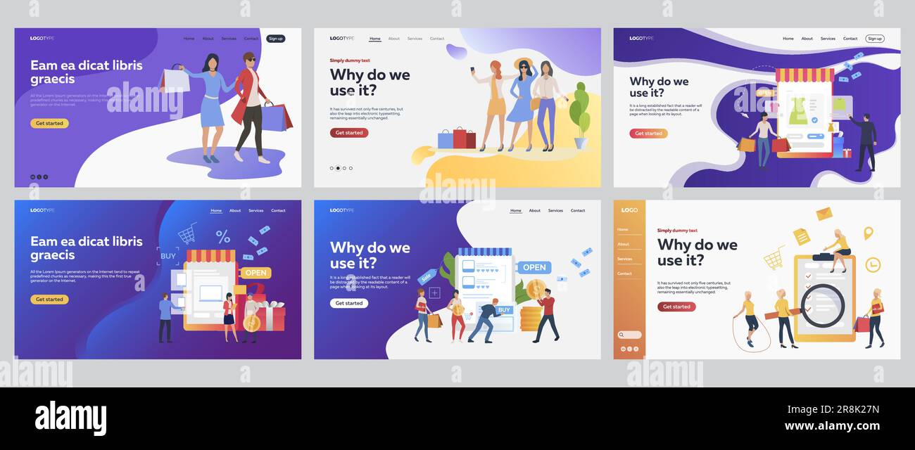 Goods stores Stock Vector Images - Alamy