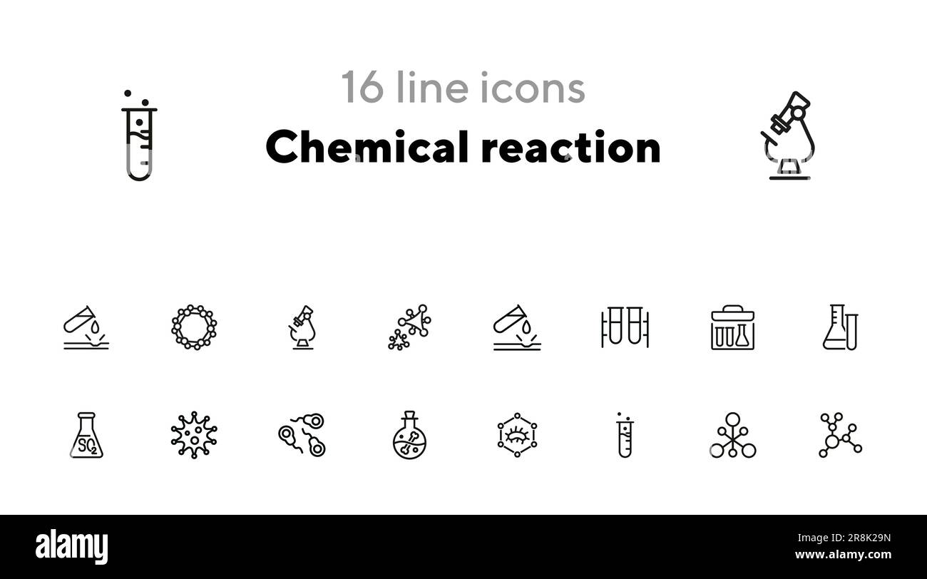 Flame reaction Cut Out Stock Images & Pictures - Alamy