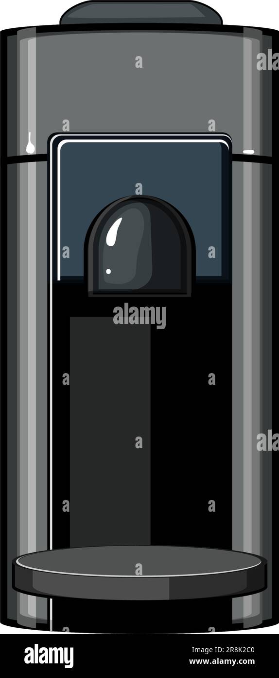 espresso capsule coffee maker cartoon vector illustration Stock Vector ...