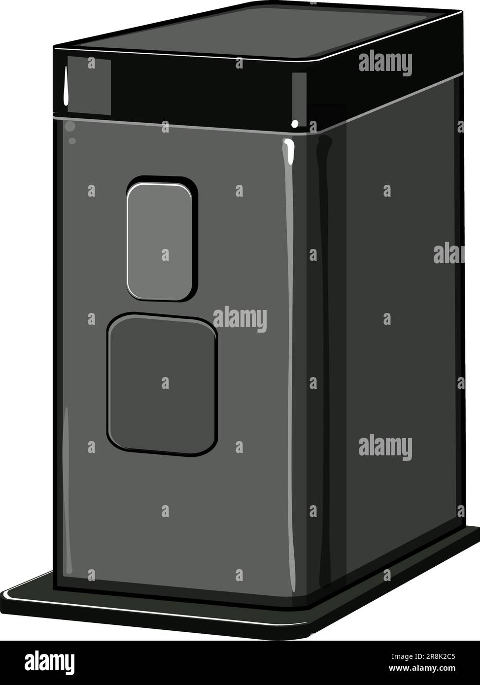 cafe capsule coffee maker cartoon vector illustration Stock Vector ...