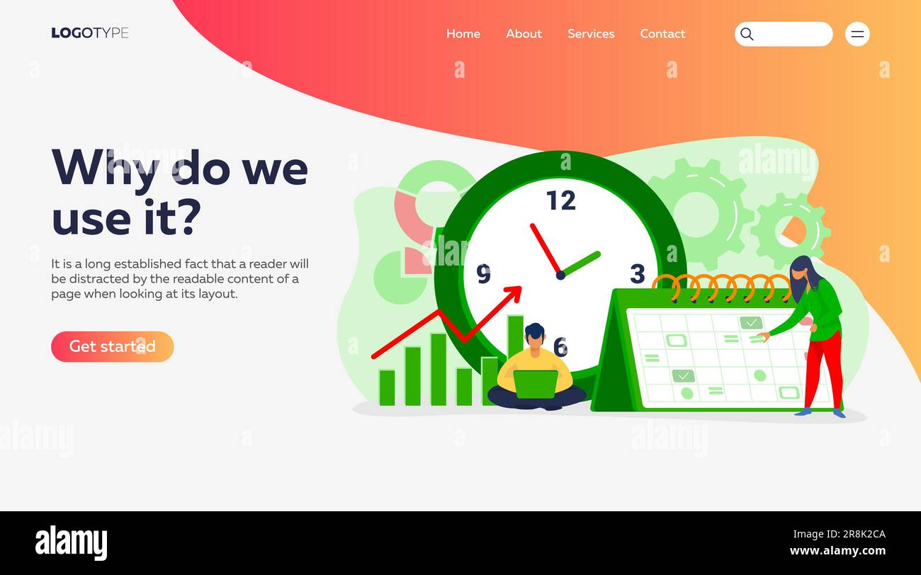 Timing and project scheduling Stock Vector Image & Art - Alamy