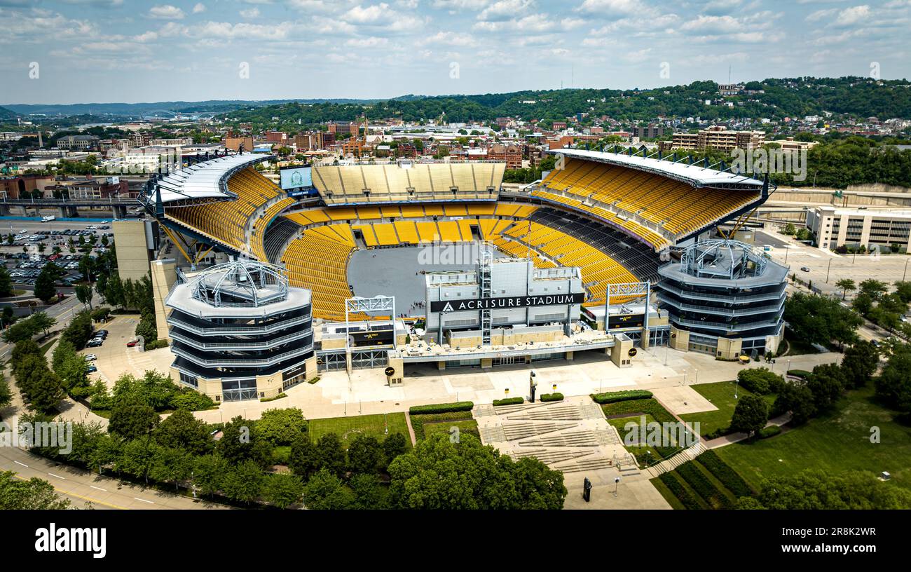 Acrisure stadium aerial hi-res stock photography and images - Alamy