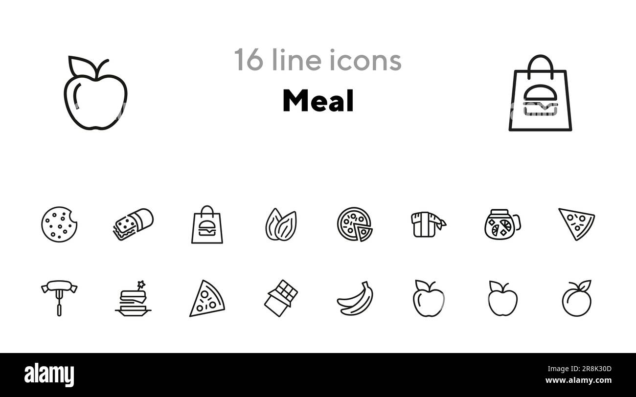 Sandwich packet plate Stock Vector Images - Alamy