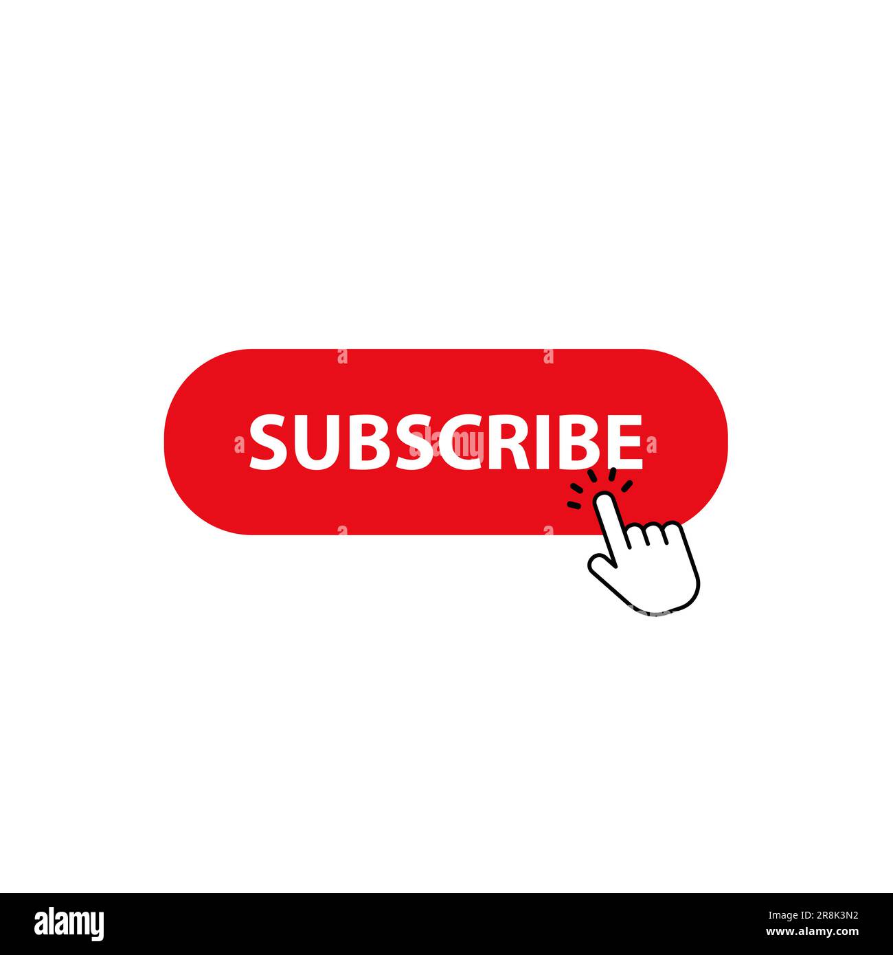 Subscribe button, youtube subscribe Stock Vector Image & Art - Alamy