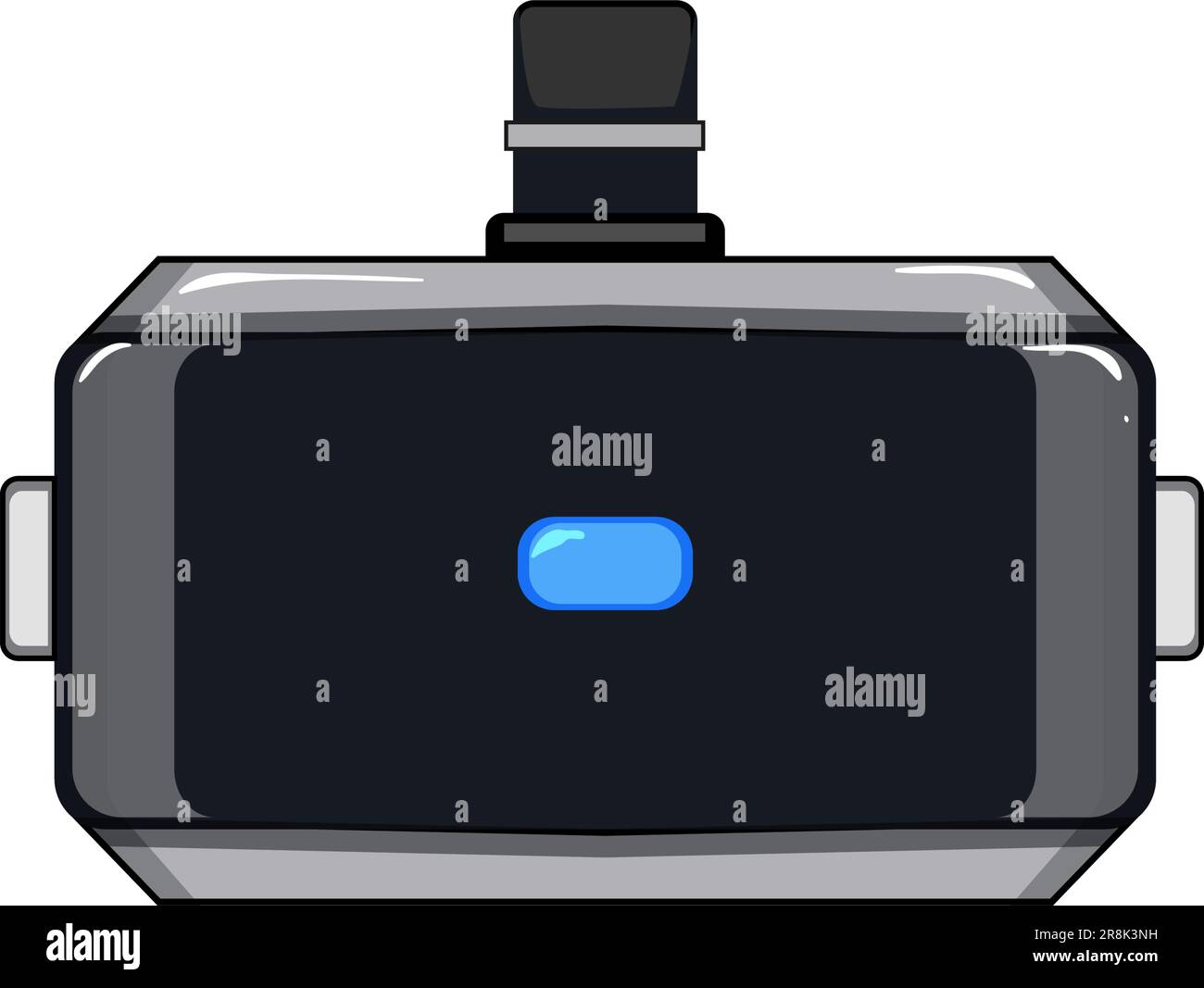 virtual vr glasses cartoon vector illustration Stock Vector Image & Art ...