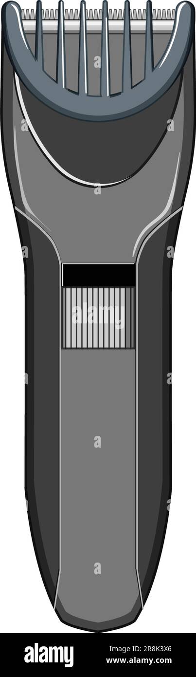 cut hair clipper cartoon vector illustration Stock Vector Image & Art ...