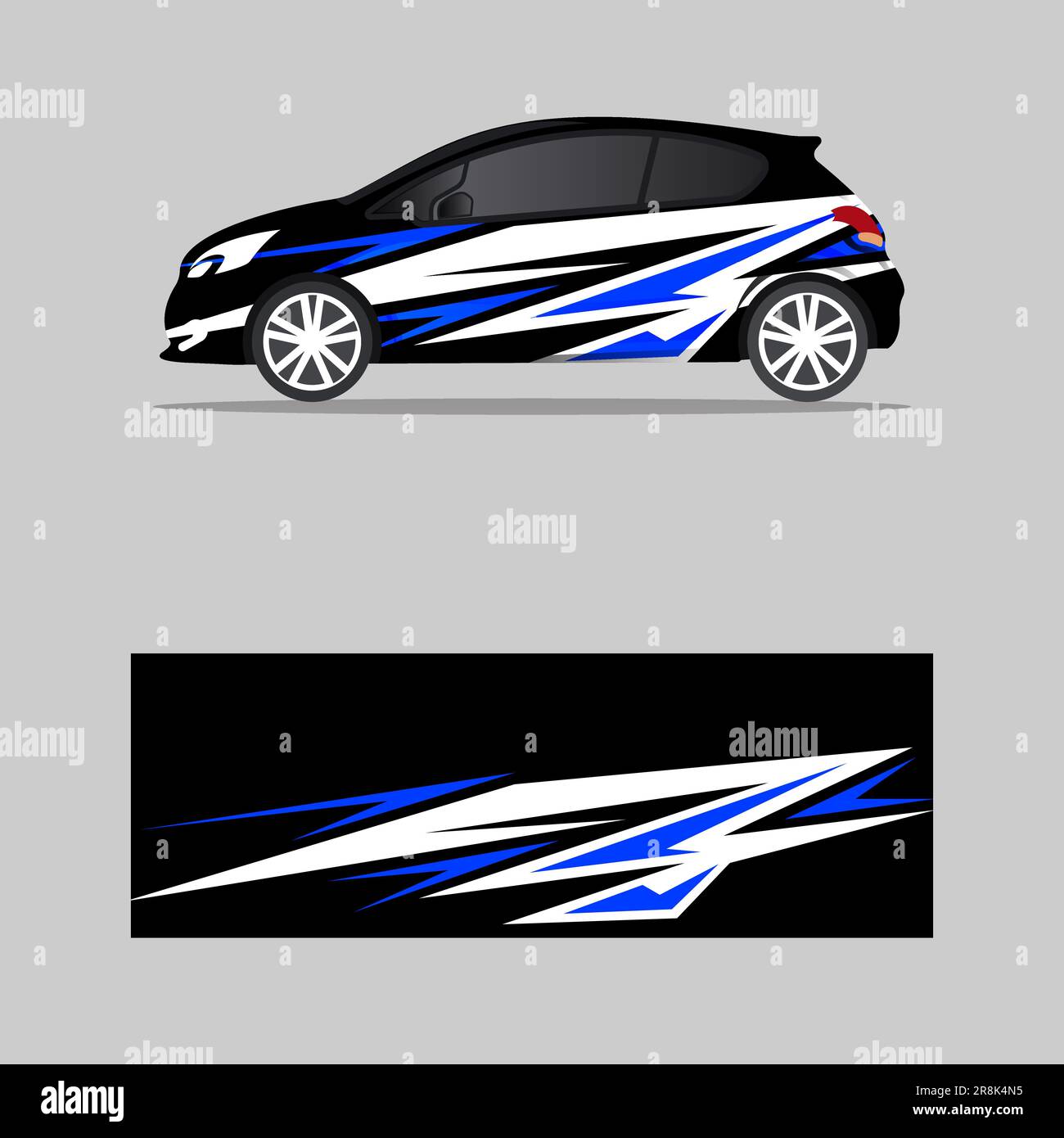 Line pattern geometric car wrap hi-res stock photography and images - Alamy