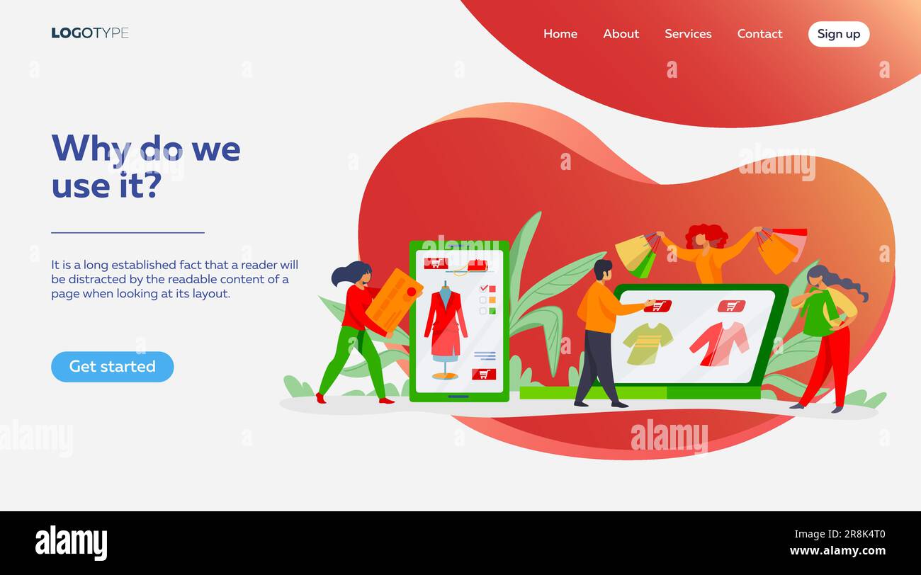 Paying purchases credit card Stock Vector Images - Alamy