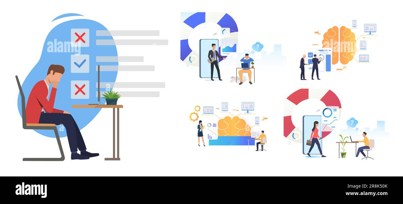 Business consulting set Stock Vector Image & Art - Alamy