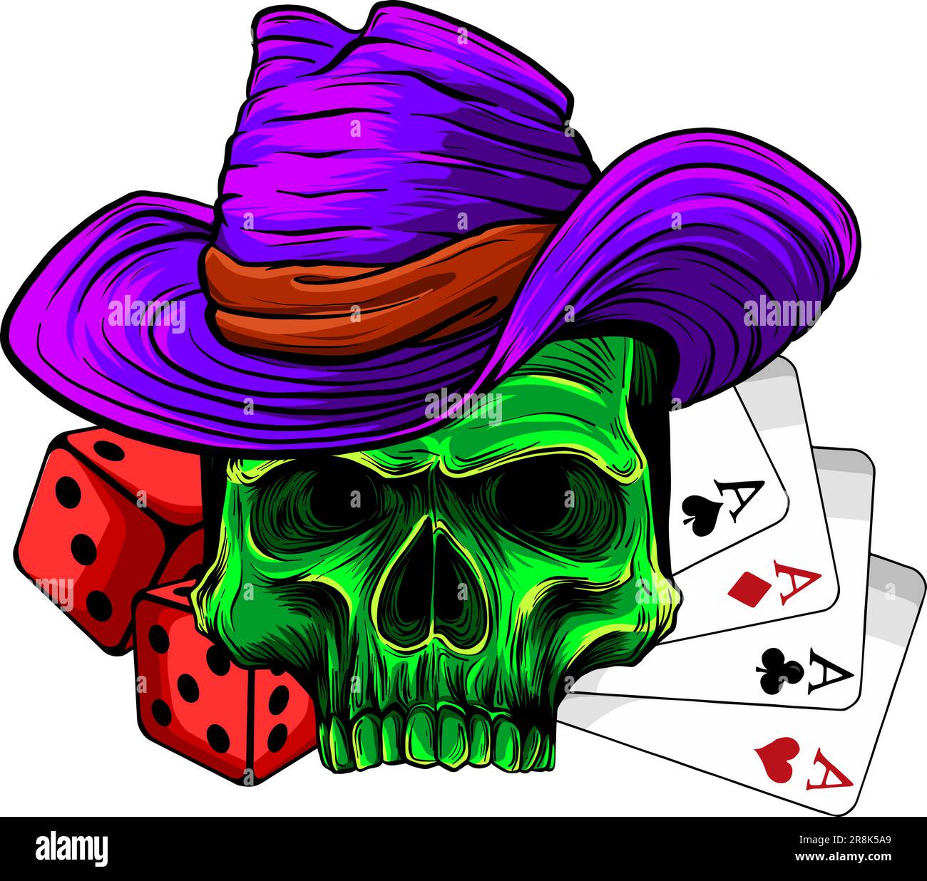 Poker Skull Ace