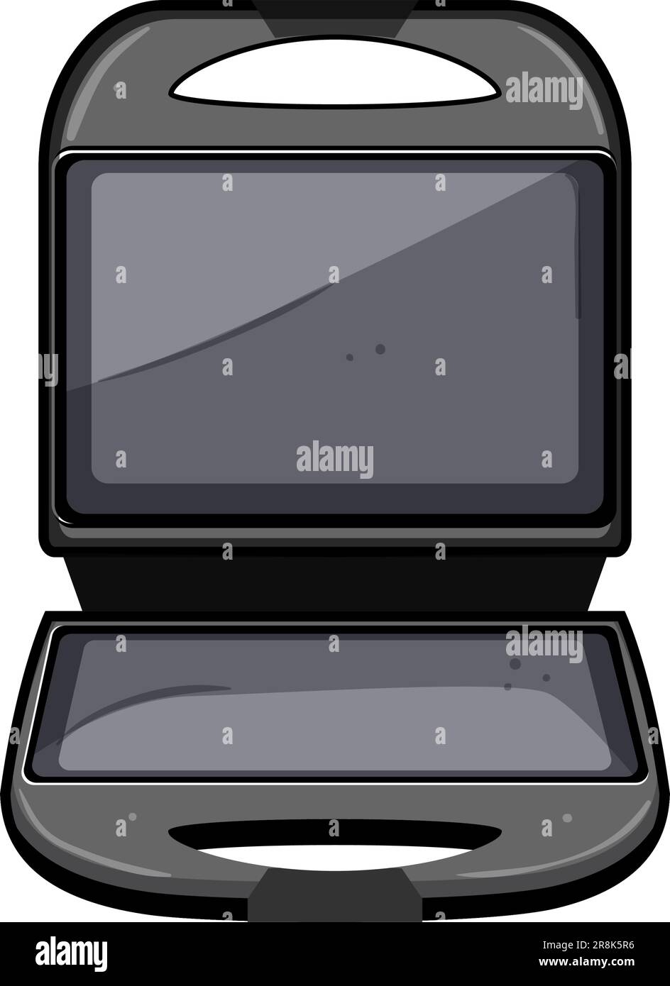 bread sandwich maker cartoon vector illustration Stock Vector Image ...