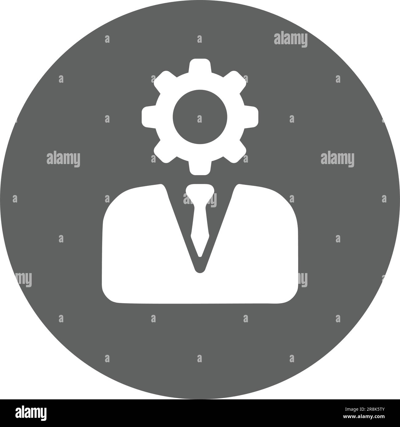 Management icon. Fully editable vector EPS use for printed materials ...