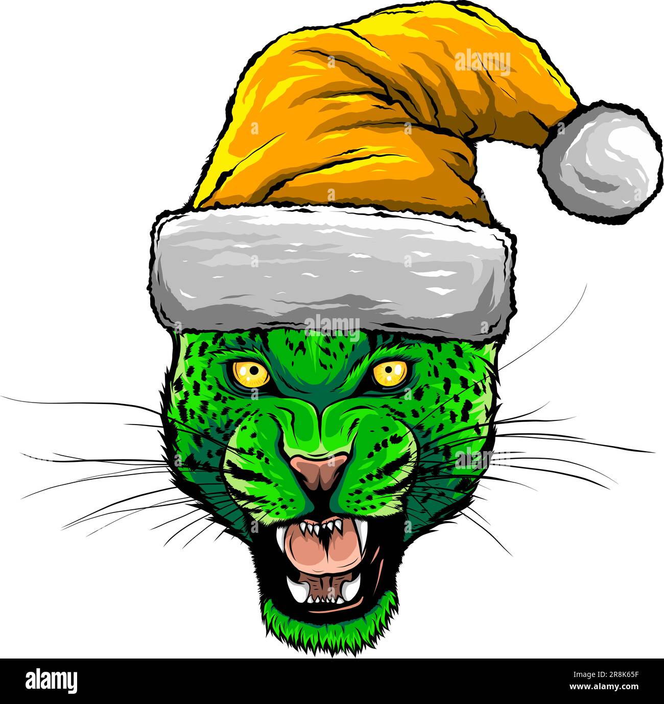 Snow leopard face Stock Vector Images - Alamy