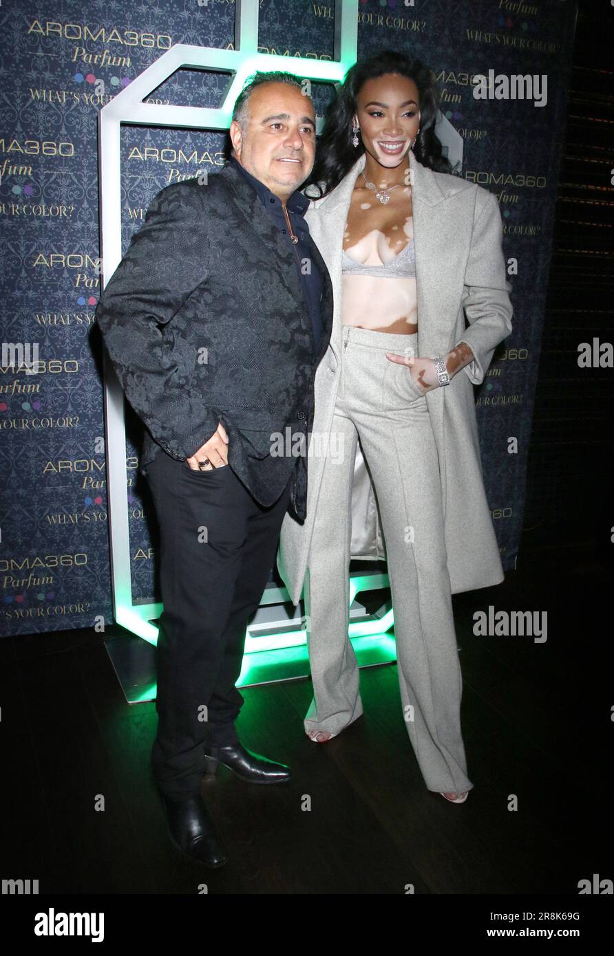 New York, NY, USA. 21st June, 2023. Benzion Aboud and Winnie Harlow at ...
