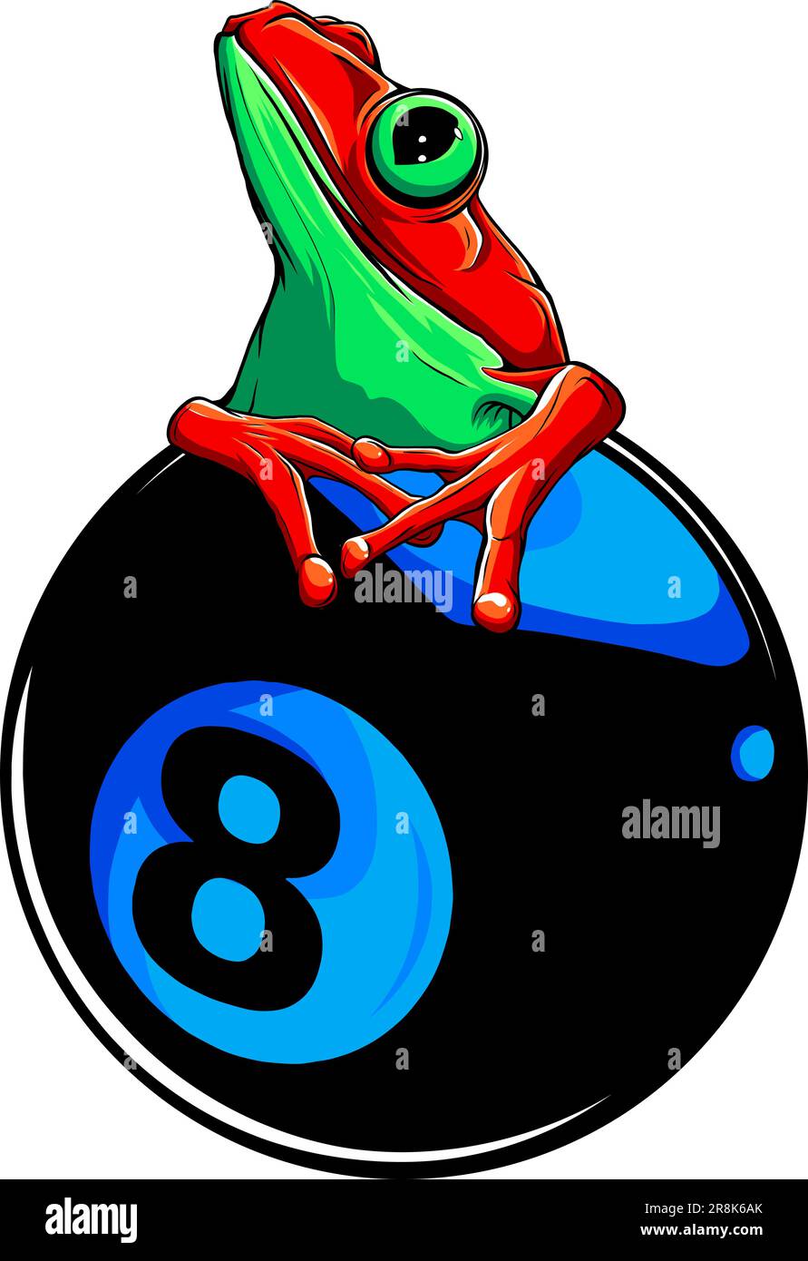 Cartoon eight ball hi-res stock photography and images - Alamy