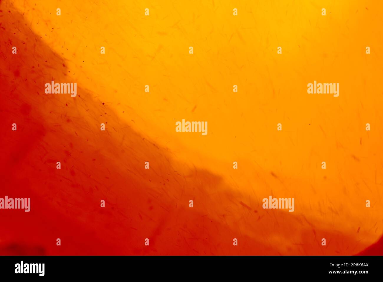 Tiny particles of limestone fly in hot gas flows in furnace Stock Photo ...