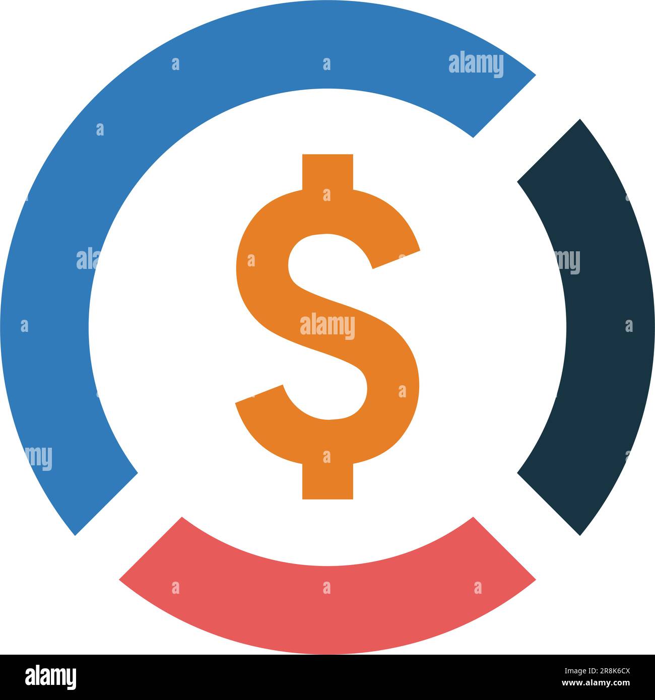 Market Share icon. Fully editable vector EPS use for printed materials ...