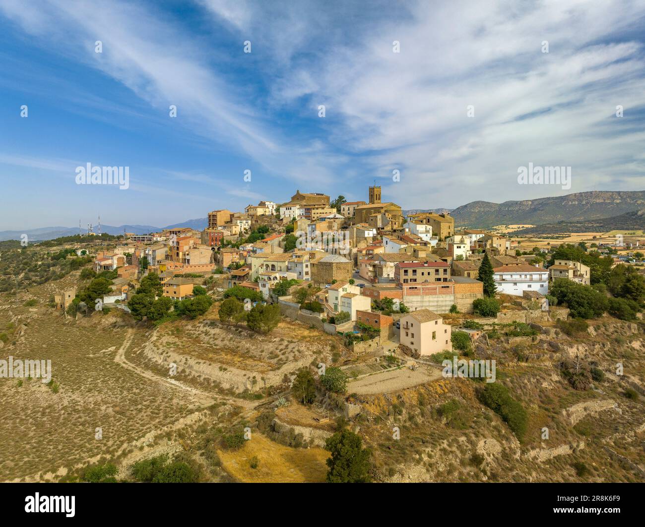 Villaggio vista aerea hi-res stock photography and images - Alamy