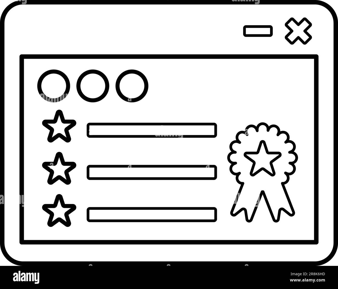 Page Rank icon. design template vector illustration for graphic and web ...