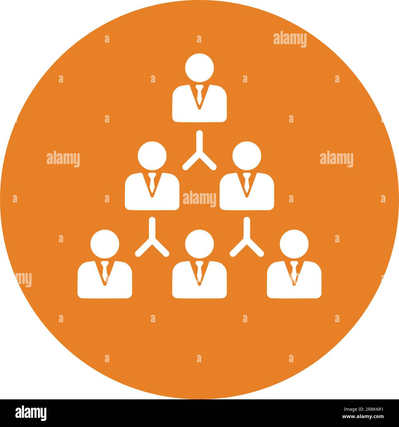 Business Hierarchy icon. use in mobile and app development or ...