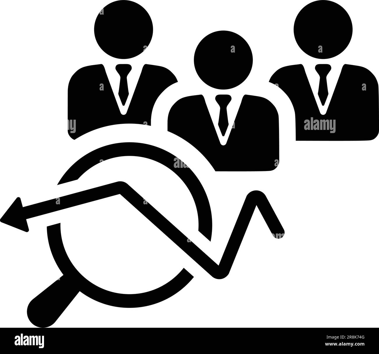 Team Analysis icon design template vector illustration for graphic and ...