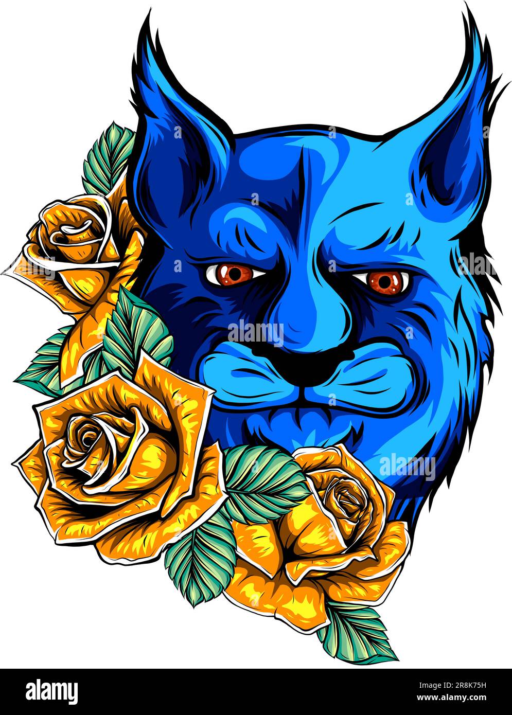 Lion roses on black hi-res stock photography and images - Alamy