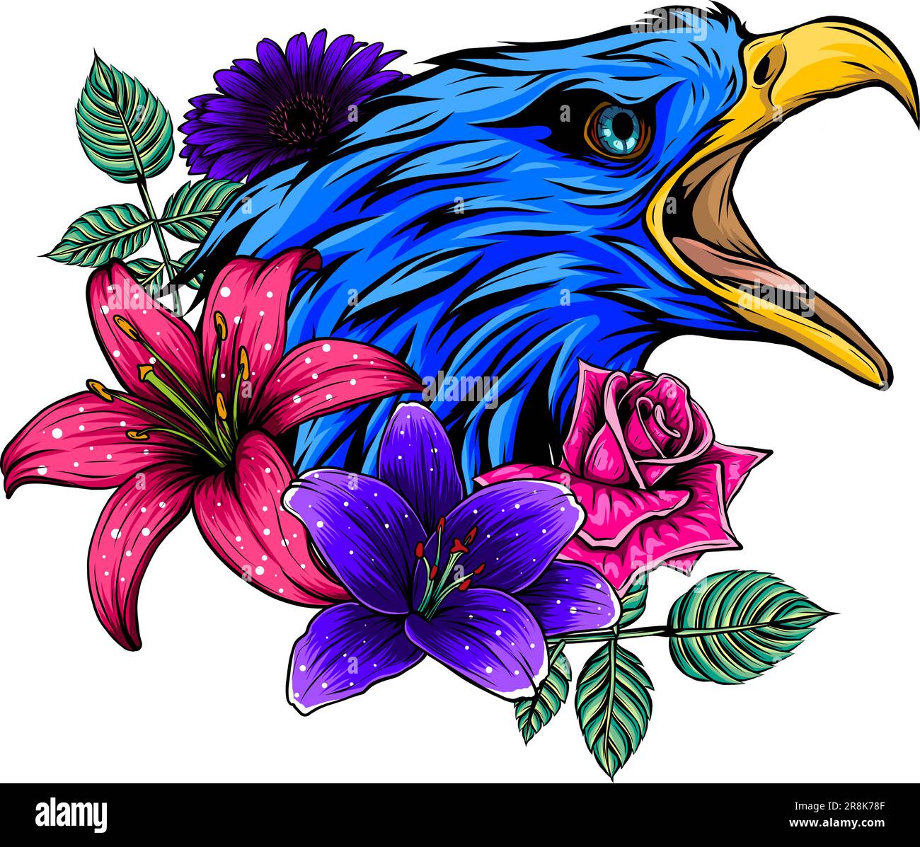 Embroidery flower not people Cut Out Stock Images & Pictures - Alamy