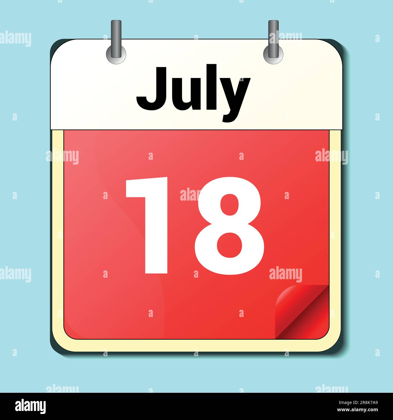 18 june vector vectors hi-res stock photography and images - Alamy