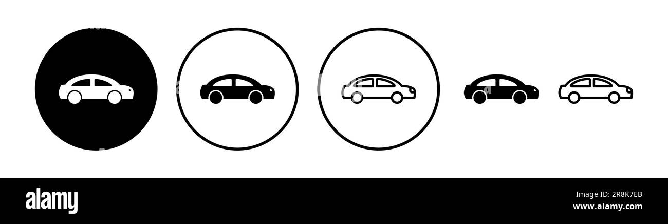 Car icon vector. Car sign. sedan Stock Vector Image & Art - Alamy