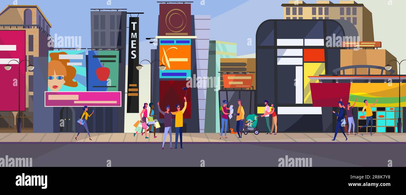 Tourists attraction Stock Vector Images - Alamy