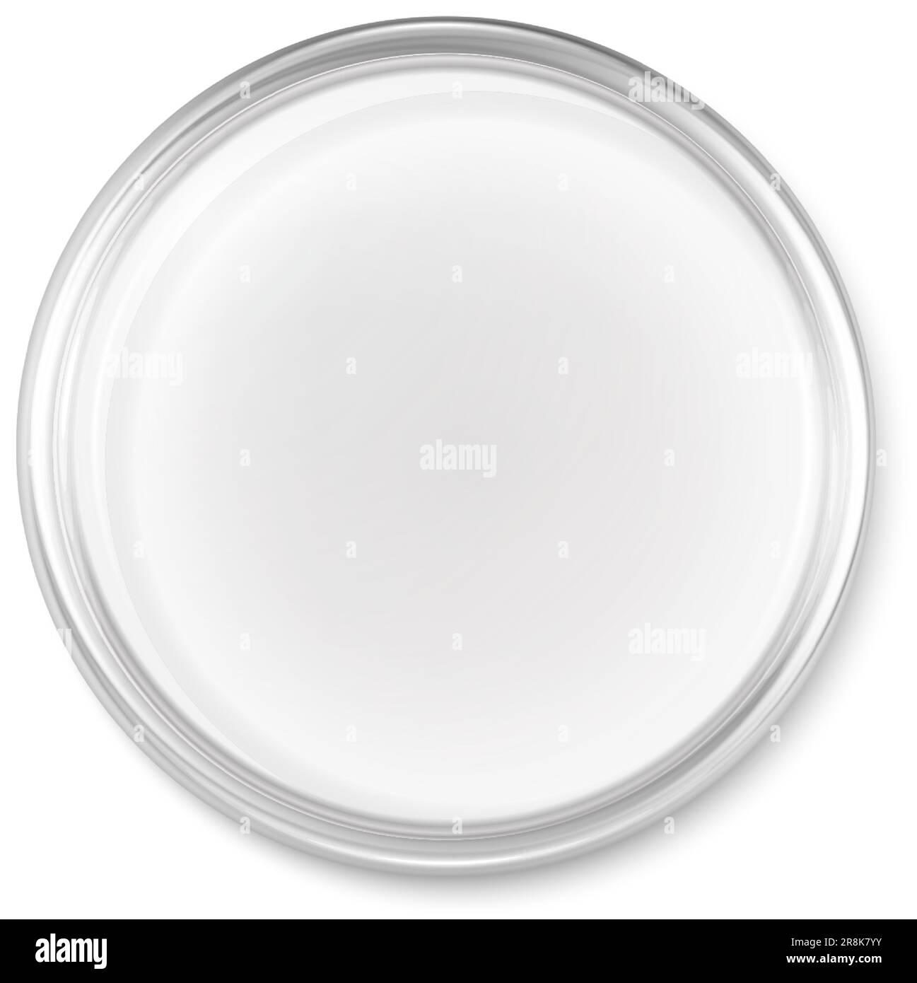 3d realistic vector icon. Petri dish. Laboratory and sience equipment ...