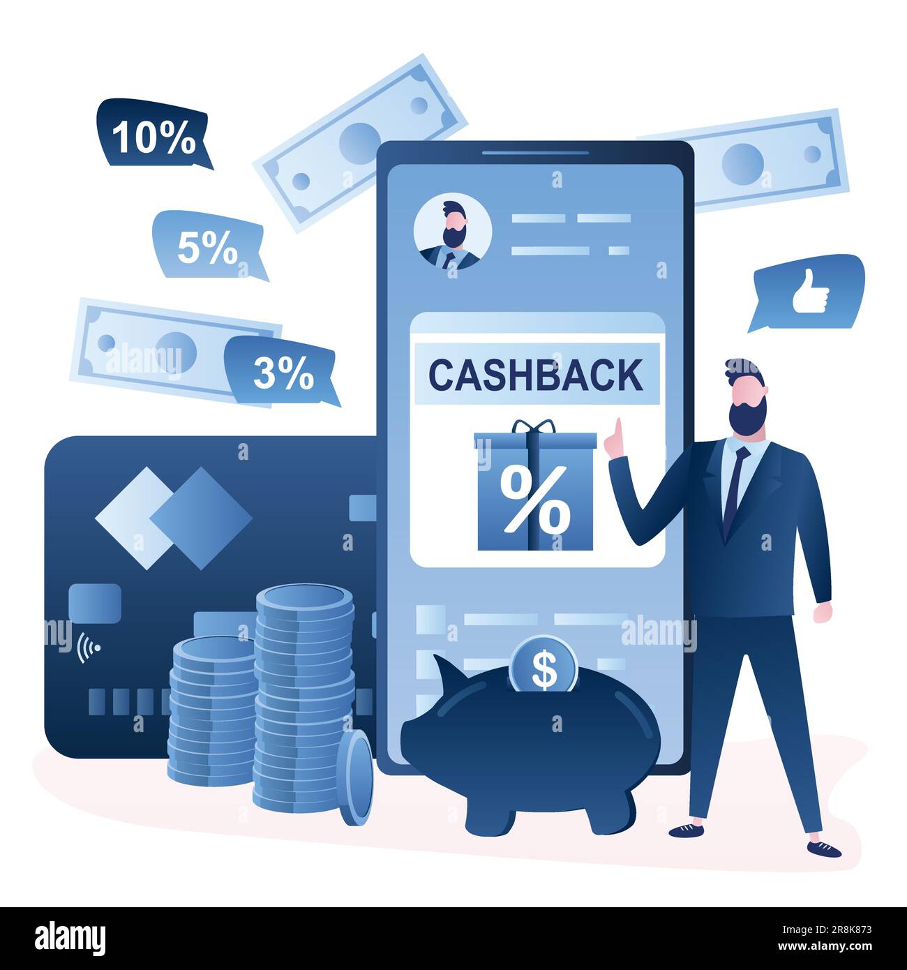 Money bac Stock Vector Images - Alamy
